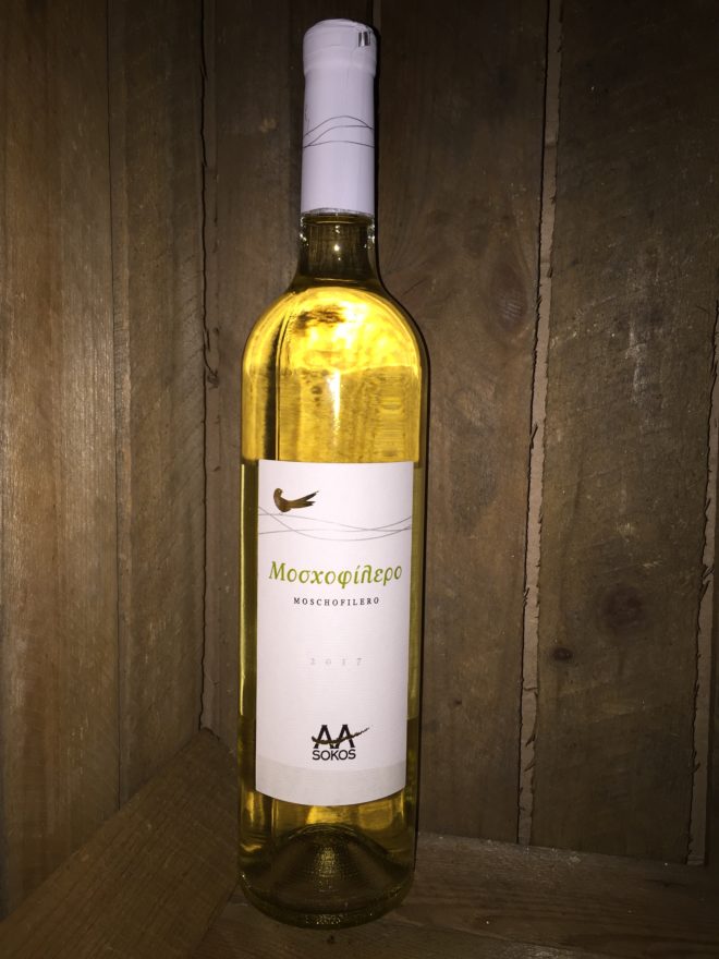 Moschofilero P.G.I. Sokos wit 750 ml - Rigakis webshop